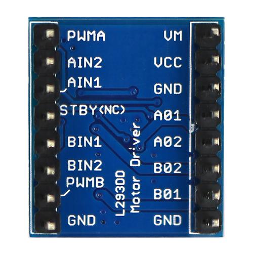 600mA Mini L293DD Dual Motor Driver Module Full-bridge Driver