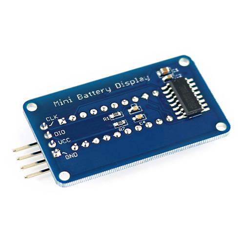 Battery Style Digital Tube LED Battery Level Display Module