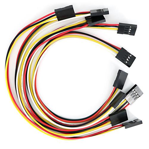 5PCS 21cm 4-Pin Female to Female Dupont Line Wire for Arduino