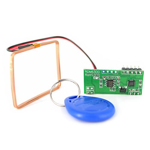 125K Serial UART RFID Card Reader Module w/ Coil / ID Key for Arduino