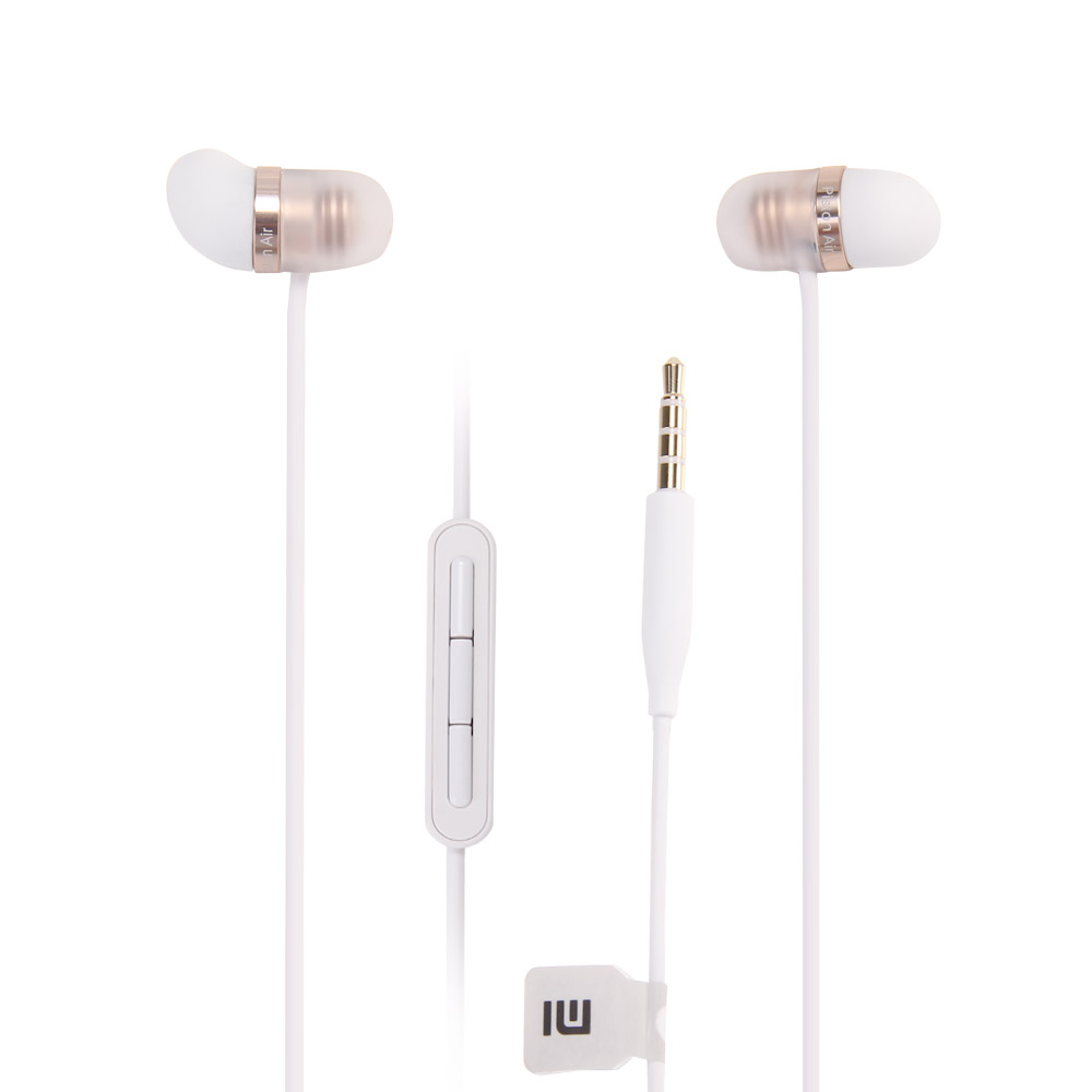 Original Xiaomi Mi Capsule Half In-ear Earphones Mic White