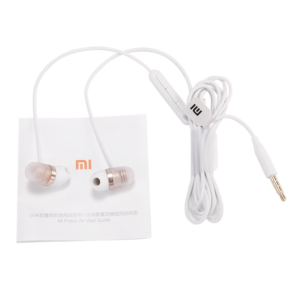 Original Xiaomi Mi Capsule Half In-ear Earphones Mic White