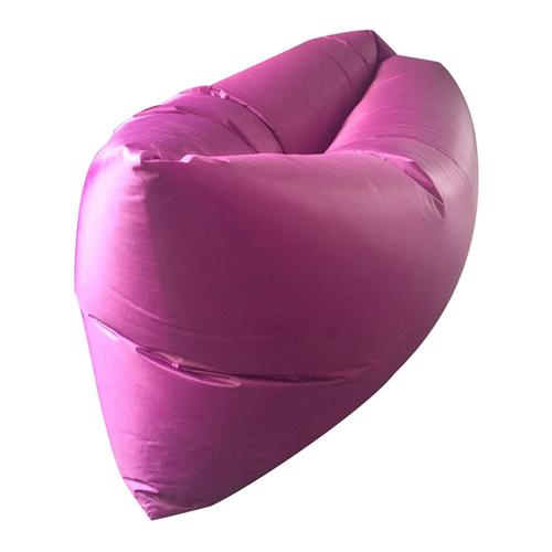 Inflatable Folding Sleeping Bag - Purple