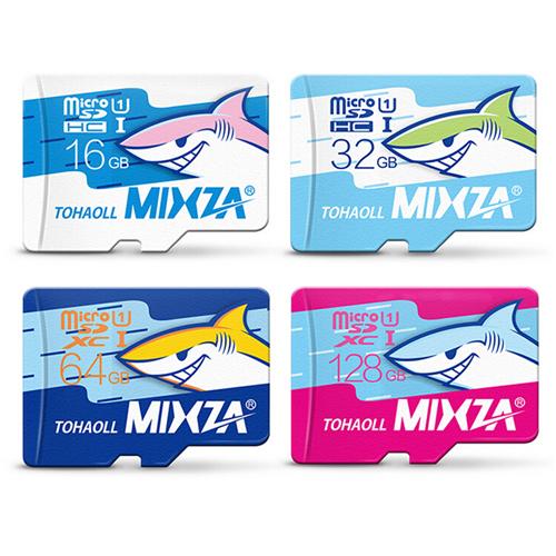 MIXZA Class10 SDHC Micro SD Memory Card Ocean Series-16GB
