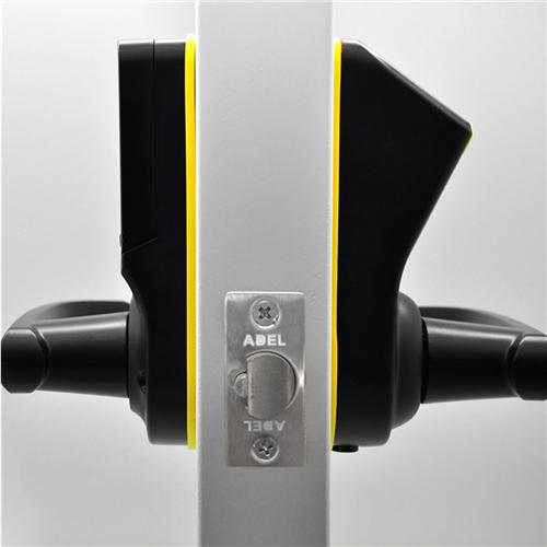 ADEL LS-9 Fingerprint Lock - Black + Yellow