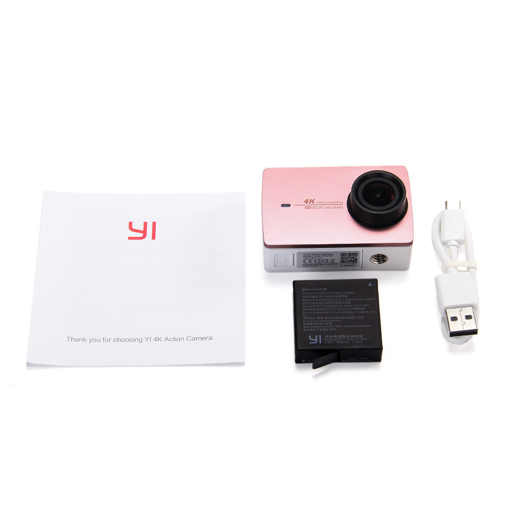 Xiaomi YI 4K Action Camera 2 Ambarella A9SE Sony IMX377 1400mAh