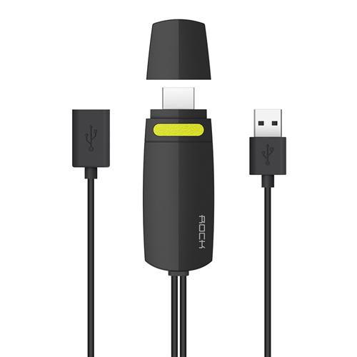 ROCK Lightning to HDMI Screen Mirroring Adapter For iPhone iPad-Black