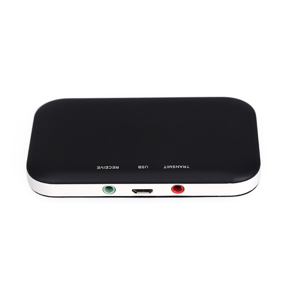 B6 HiFi 2-in-1 Bluetooth Audio Transmitter & Receiver - Black