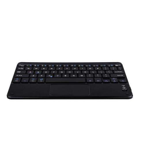 B.O.W Ultra-thin Touch Panel Bluetooth Keyboard Black