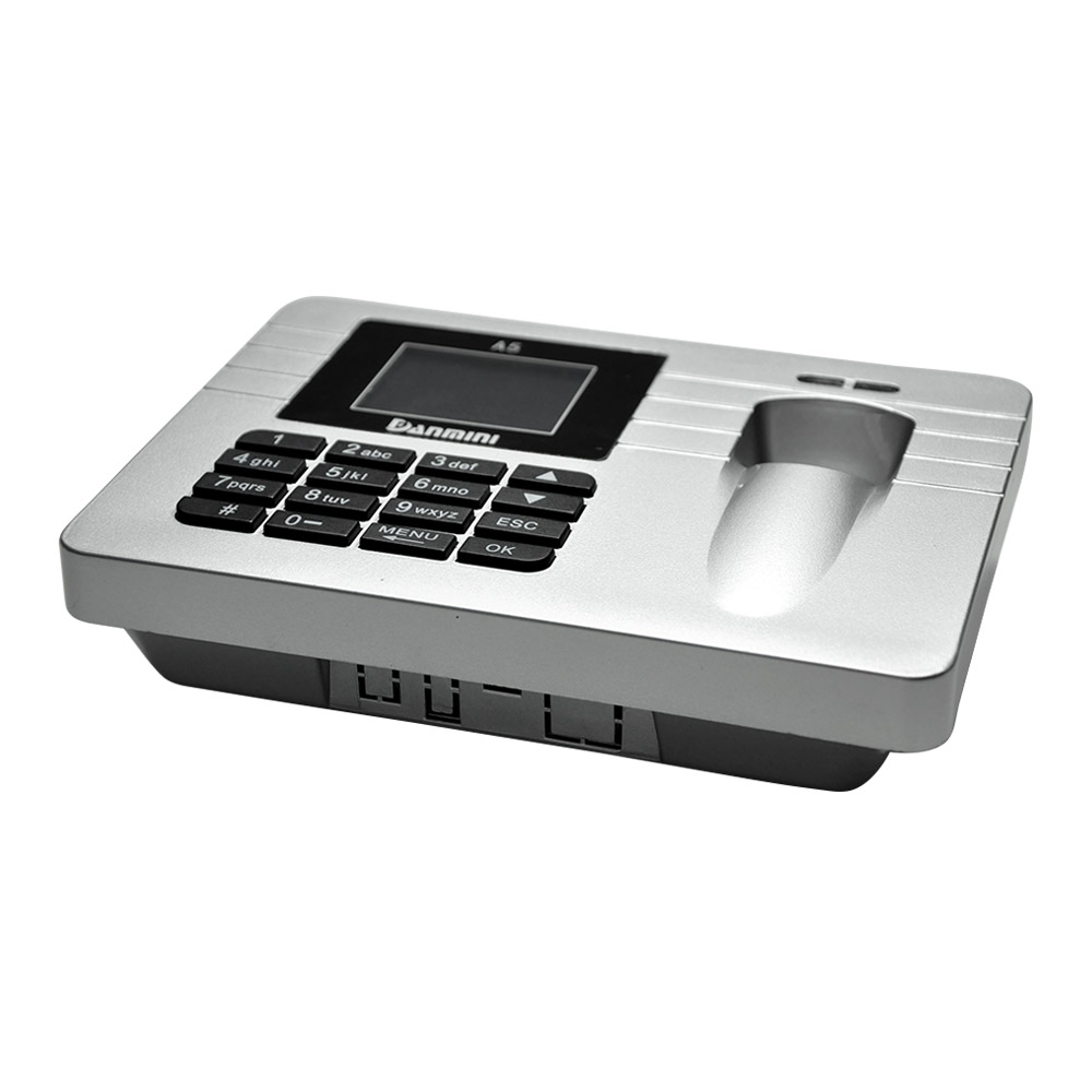 A5 Software-free Fingerprint Attendance Machine - Silver