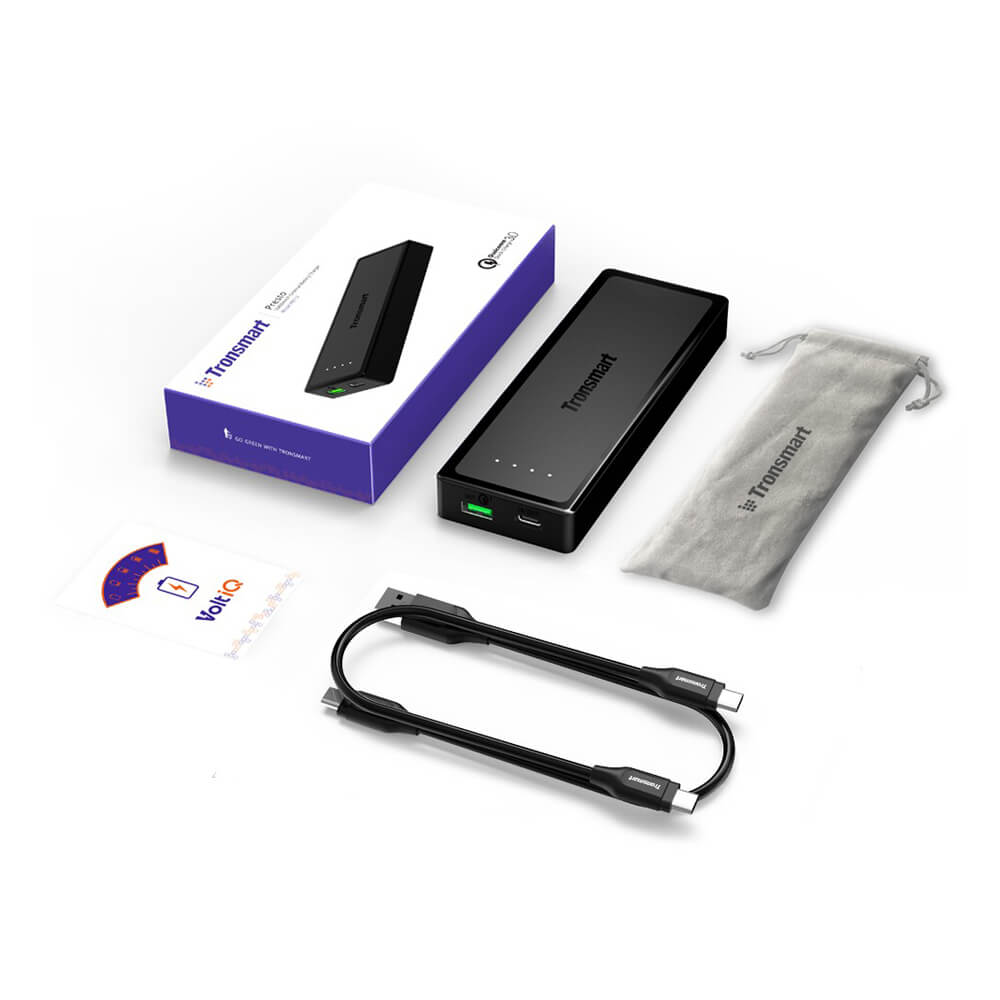 Tronsmart Presto Quick Charge 3.0 Type C 12000mA/h Power Bank
