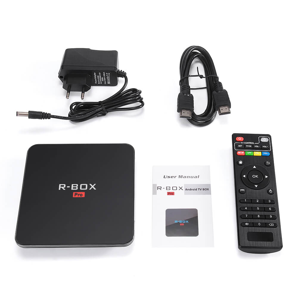 R-BOX Pro Amlogic S912 Android 6.0 Marshmallow 4K 60FPS 3G/16G TV BOX