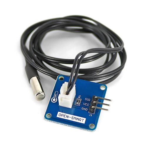 Waterproof NTC Thermistor Temperature Sensor Probe with Adapter Module