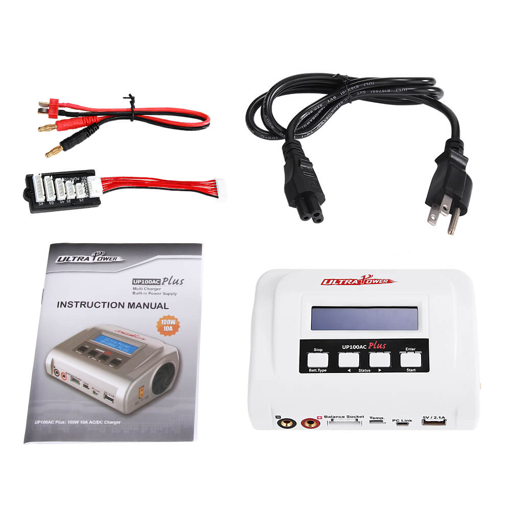 Ultra Power UP100AC AC DC Plus 100W Balance Charger