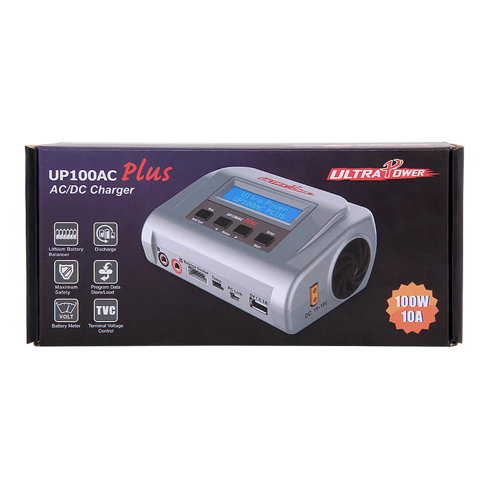 Ultra Power UP100AC AC DC Plus 100W Balance Charger