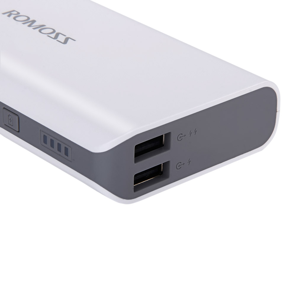 Original ROMOSS Sense4 Dual USB 10400mAh Power Bank