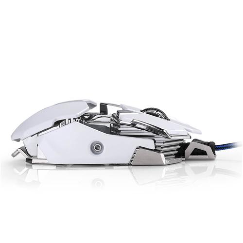 Combaterwing CW-80 Professional Programmable Gaming Mouse - White
