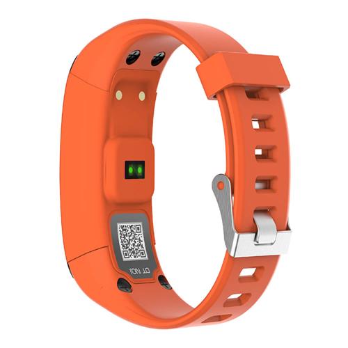 NO.1 F1 Heart Rate Monitor Smart Bracelet-Orange