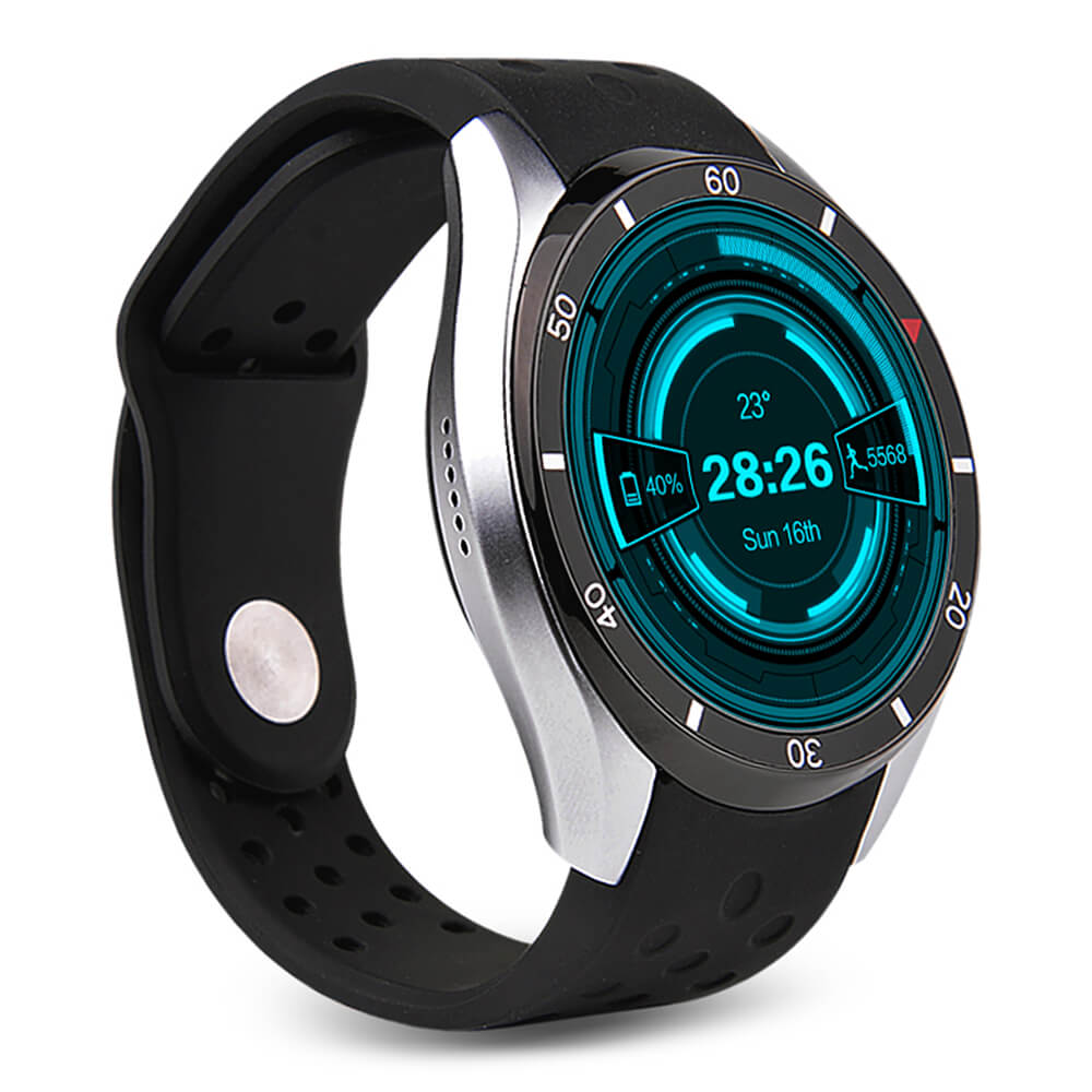 Package IQI I3 3G Smart Watch Phone-Silver