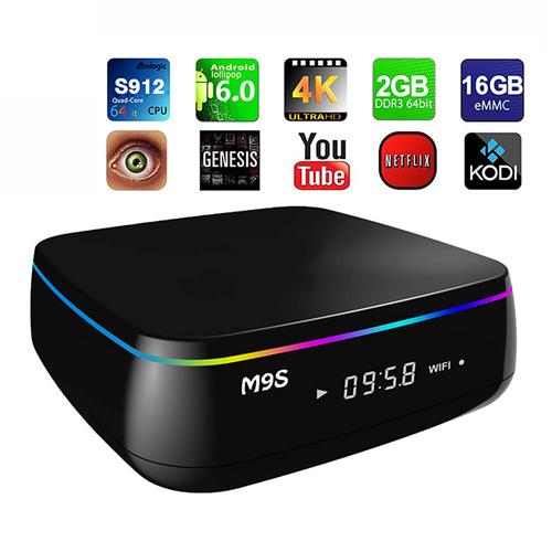 M9S MIX Android 6.0 Amlogic S912 KODI 4K HDR TV BOX