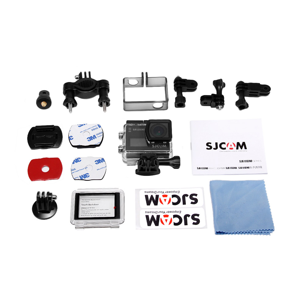 Original SJCAM SJ6 LEGEND 4K WiFi Action Camera - Black