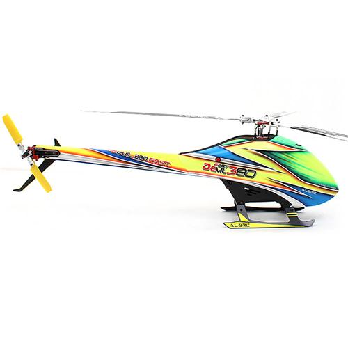ALZRC Devil 380 FAST Three-Blade Rotor Head TBR RC Helicopter