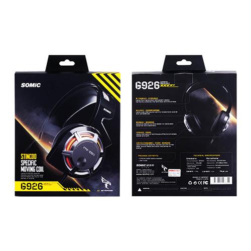 SOMIC G926 Stereo Gaming Headsets Black