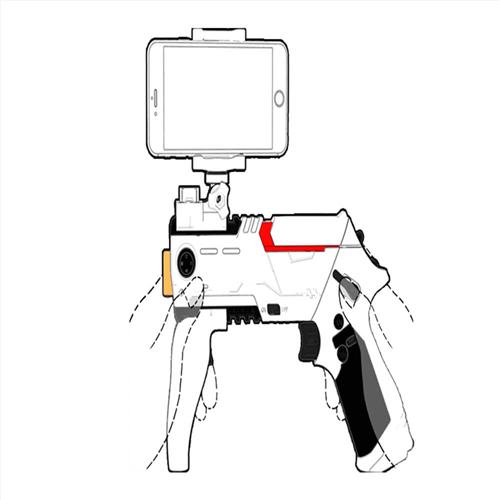 PP GUN Mini Motion Sensor Gamepad White