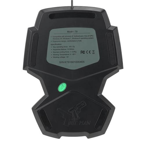 Delux T9 Wired Gaming Keyboard Black