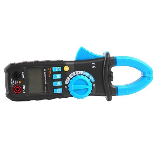 New Blue Mini Digital Clamp Meter Digital Multimeter ACM01