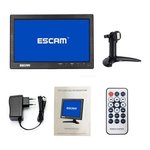 ESCAM T10 10 Inch TFT LCD 1024x600 Monitor