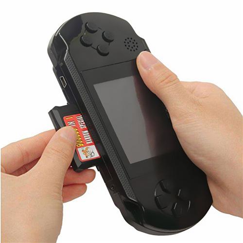 ACGAM 3 Inch 16 Bit Handheld Game Console Black