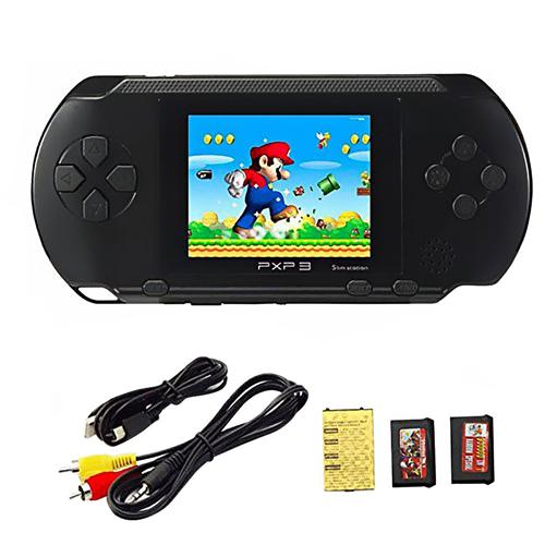 ACGAM 3 Inch 16 Bit Handheld Game Console Black