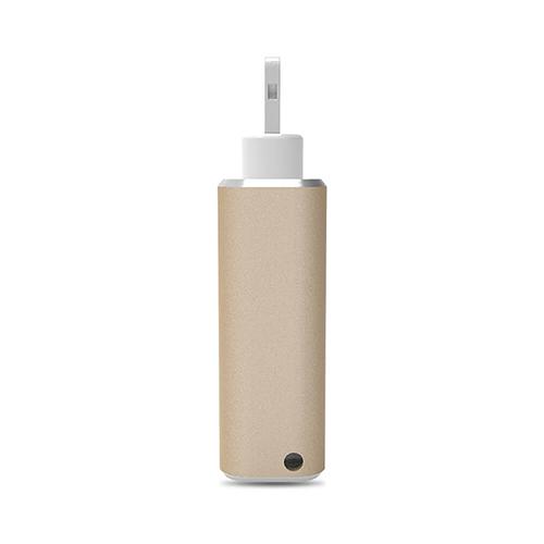 MIXZA iU-003 Micro SD Card Reader For Apple Smartphone - Gold