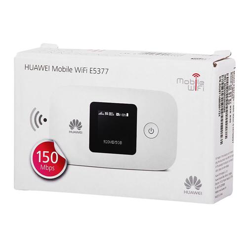HUAWEI E5377 4G LTE Cat5 Mobile WiFi Router - White