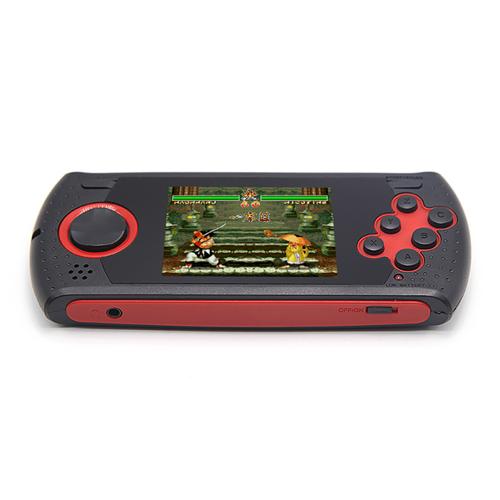 3 Inch 16 Bit Handheld Game Console Red and Black