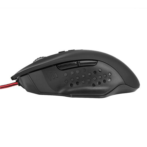 ET T3 Wired Gaming Mouse - Black+Red