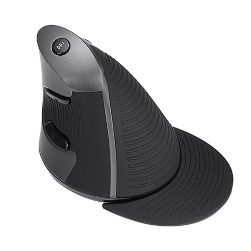 Delux M618 Wireless Vertical Mouse - Black