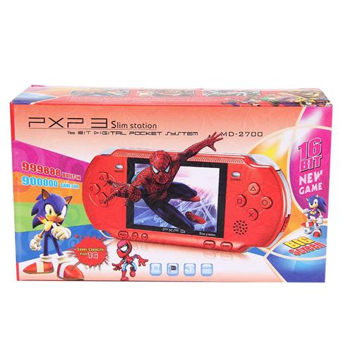 3 Inch 16 Bit Handheld Game Console Red