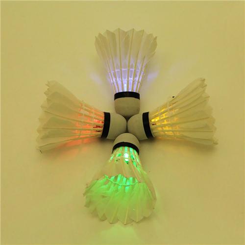 LED Badminton Four Pieces Different Colors
