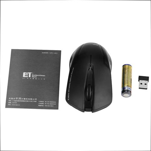 ET D-03 2.4G Wireless Gaming Mouse Black