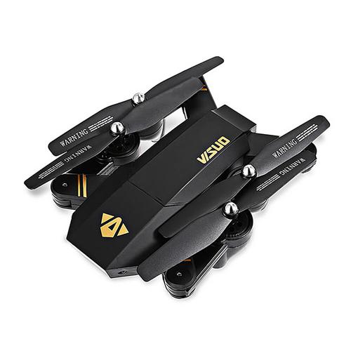 VISUO XS809HW RC Quadcopter RTF with Extra 900mAh Battery Black
