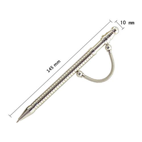 Fidget Think Ink Pen Silver