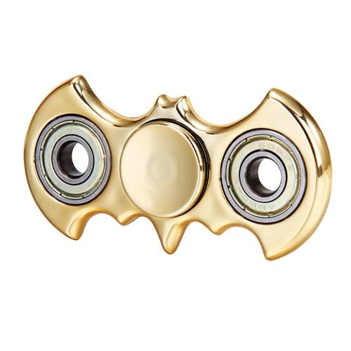 Fidget Hand Spinner Electroplated Batman Gold