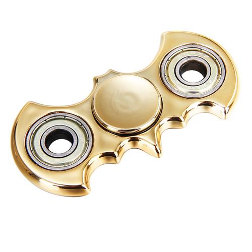 Fidget Hand Spinner Electroplated Batman Gold