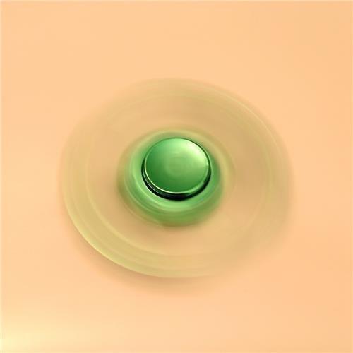 Fidget Hand Spinner Electroplated Batman Green