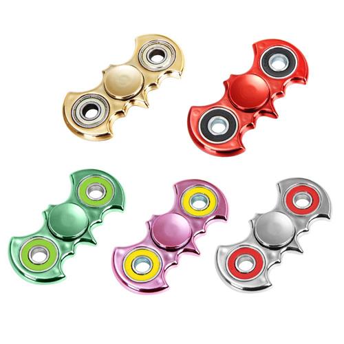 Fidget Hand Spinner Electroplated Batman Green