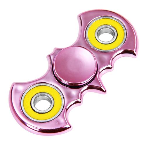 Fidget Hand Spinner Electroplated Batman Pink