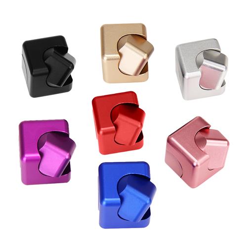 Fidget Cube Aluminum Alloy Pink