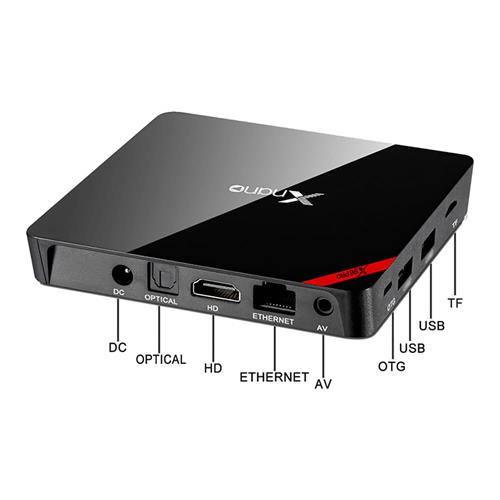 Xnano X96 Pro 4K UHD Smart TV BOX 8GB ROM